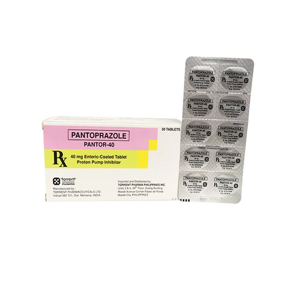 PANTOR-40 Pantoprazole Sodium Sesquihydrate 40mg Enteric-Coated Tablet ...